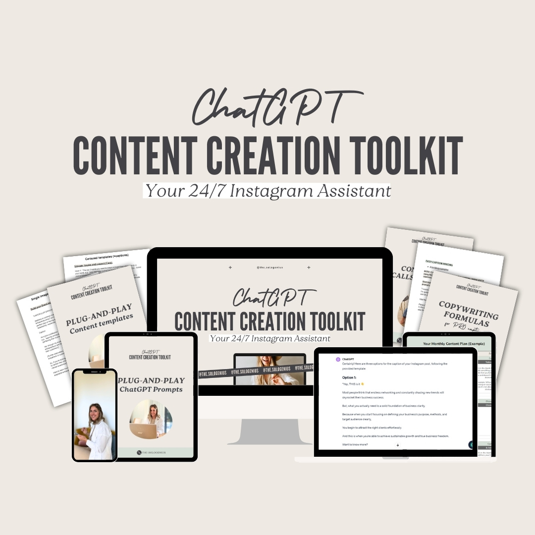 ChatGPT Content Creation Toolkit